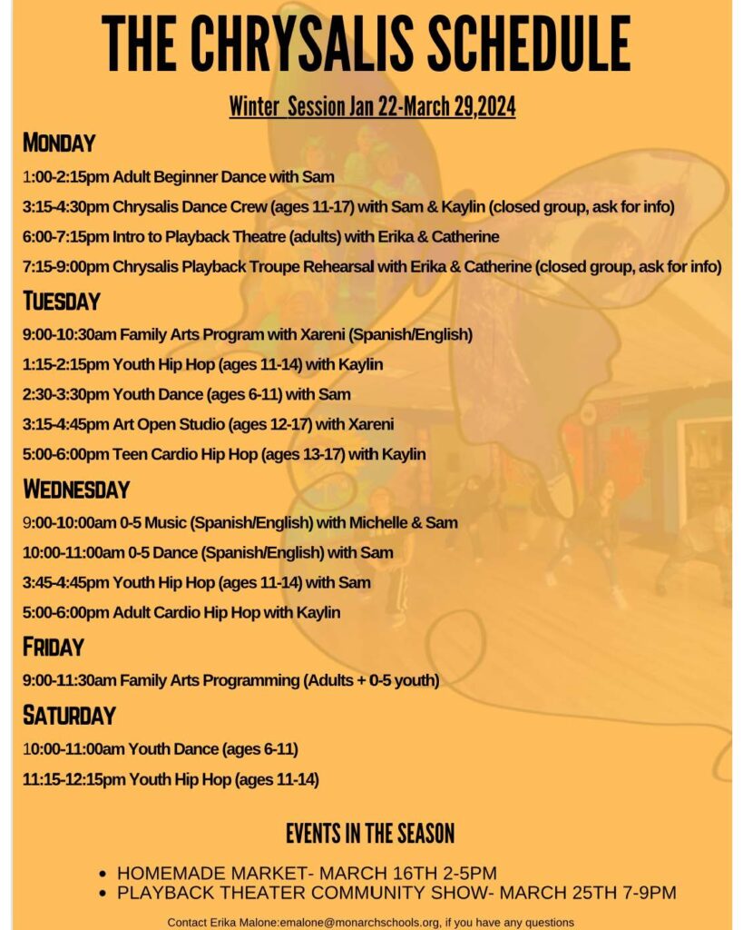 The Chrysalis - Monarch School