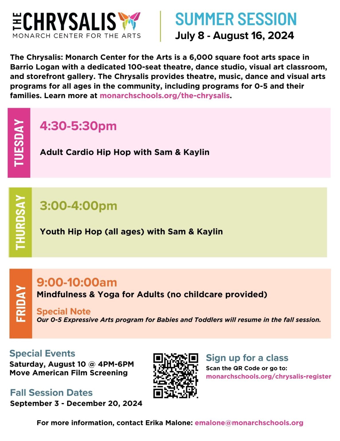 The Chrysalis - Monarch School